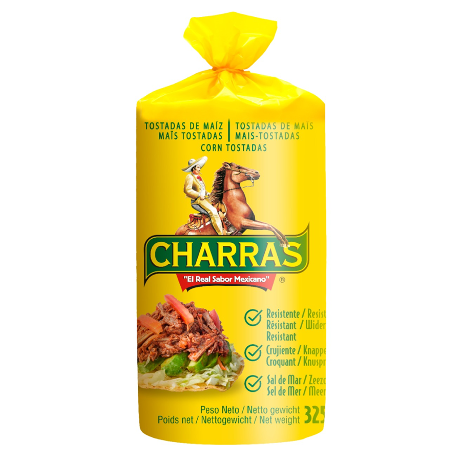 Kjøp Charras Tostadas 325g - Meksikansk mat på nett - Kaktus.no